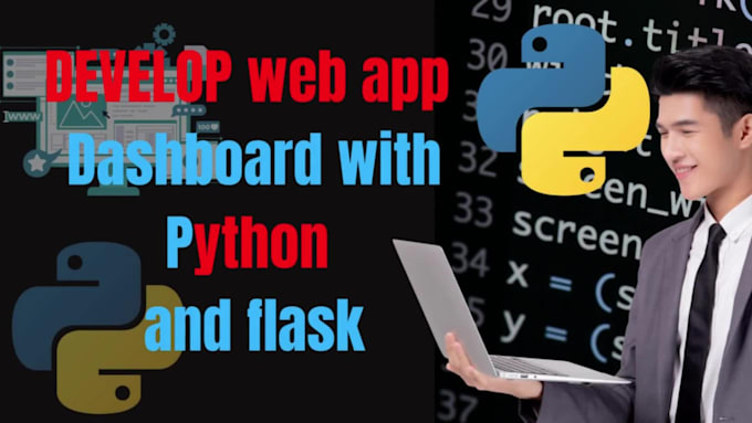 Develop web app dashboard with python and flask by Muhammadnaveed8 | Fiverr