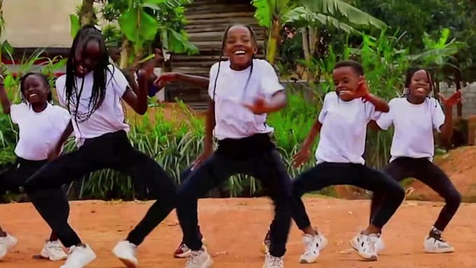 Do african kids dance, afro beat dance to your music by Sbdancekid | Fiverr