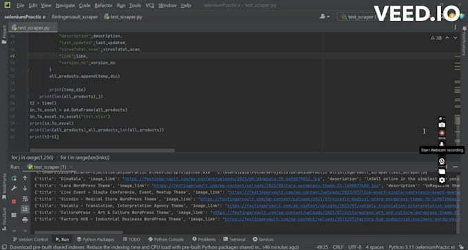 Do Web Scraping From Any Website By Mohammad7720 Fiverr