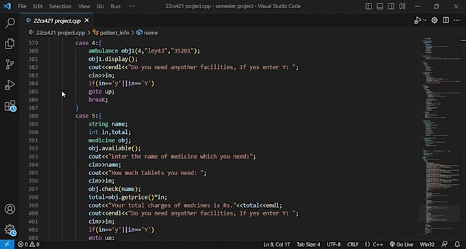 Do programming code in c plus plus by Arham_tanveer | Fiverr
