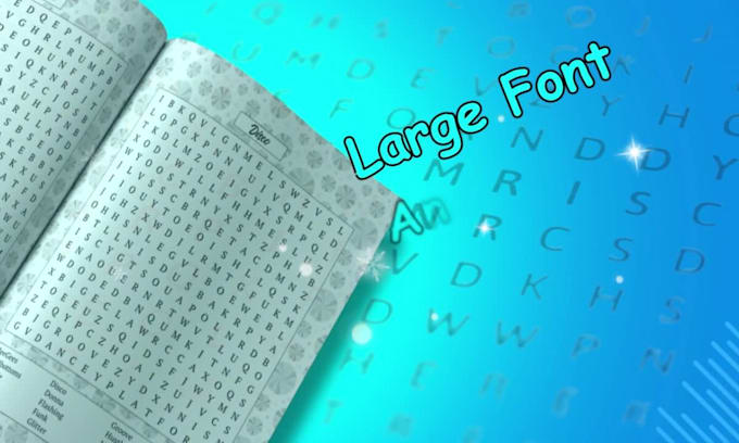 Create custom word search puzzle activity book with cover for amazon ...