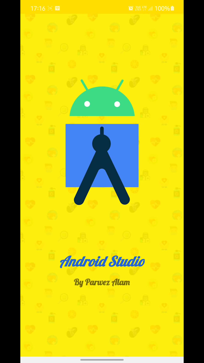 Create welcome screens and splash screen for androids by Parwezalam ...