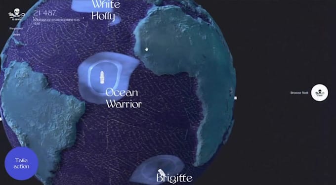 Immersive 3d interactive website opengl threejs webgl gsap, web3 game website by Franceies | Fiverr