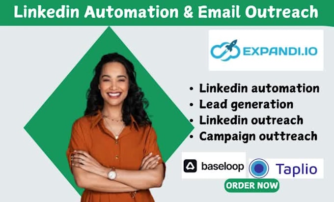 Set up workflow linkedin automation and email outreach on baseloop, expandi io by Adamu_precious ...