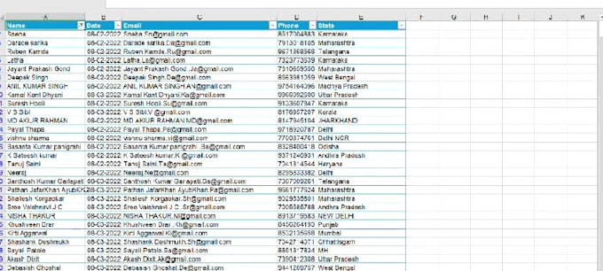 Do excel data cleaning analyzing data visualization by Diya_excelclean | Fiverr