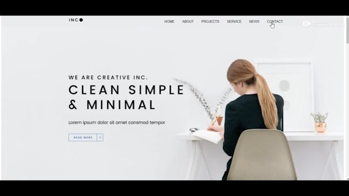 Create Html5 Css3 Javascript Responsive Website By Ahteshamweb Fiverr