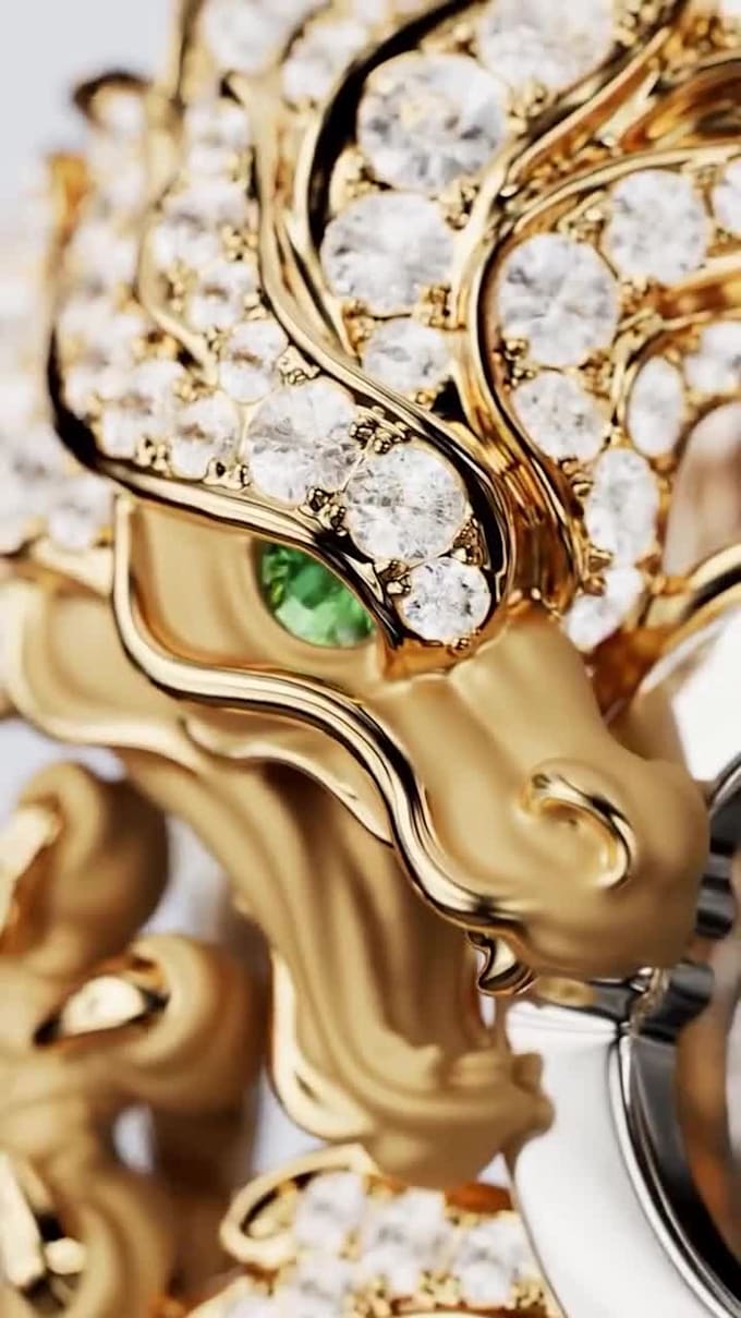 Render realistic 3d jewelry modelling, cgi jewelry design, 3d jewelry ...