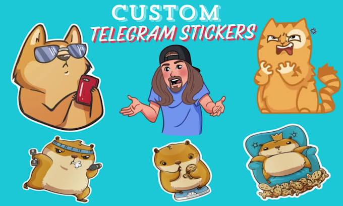 Design meme coin token, animated telegram stickers for your crypto ...