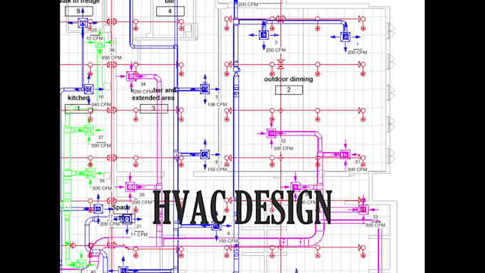 Do hvac load calculation using hap and duct design using revit by Imran_karim246 | Fiverr