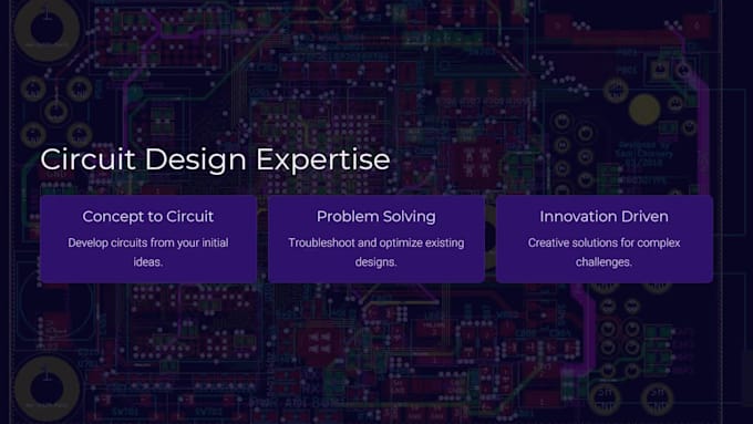 Make pcb circuit design and pcb layout in proteus kicad easyeda by Kamijee123 | Fiverr