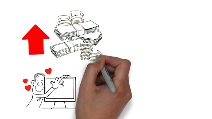 Create whiteboard scribe animated explainer ads business video by ...