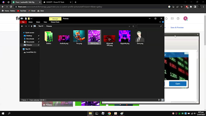 Make you a custom profile picture by Acehub28 | Fiverr