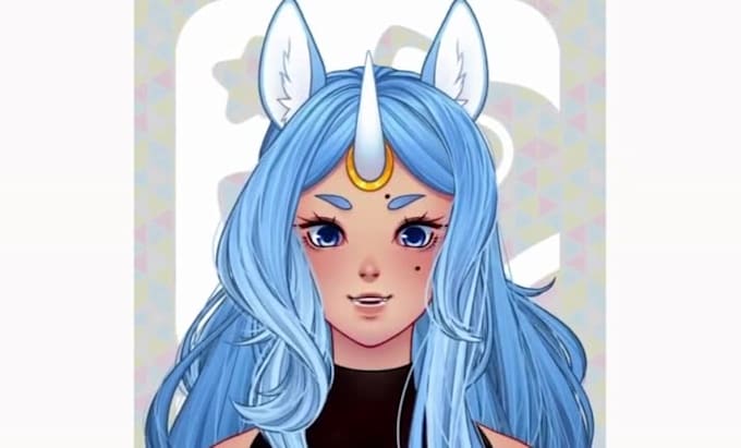 Design live2d model for vtuber, live2d model, rigging, 2d vtuber ...