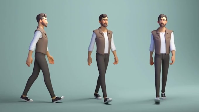 Do 3d iclone, rigging for maya, unity, unreal 4 5, rig 3d avatar and vtubing by Metastudioo | Fiverr