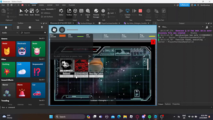 Do a roblox scripting commission by Fewis9 | Fiverr