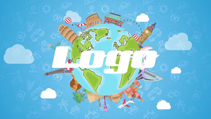 Animate your travel logo by Tunon93 | Fiverr
