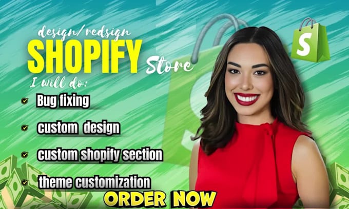 Customize shopify product page, cart, section using liquid code or metafields by Georgiepro1 ...