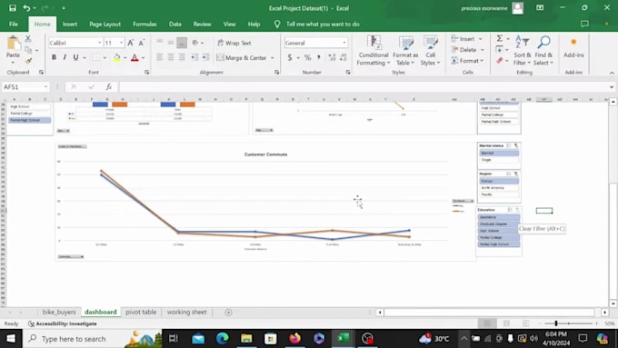 Do excel business sales data analysis and visualization reports by Precious_eso | Fiverr