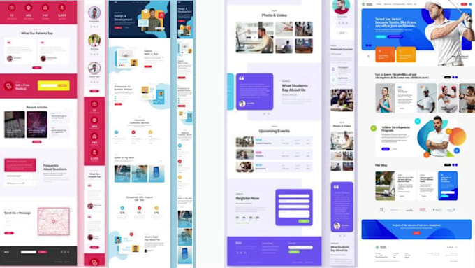 Do website design landing page design website development ecommerce ...
