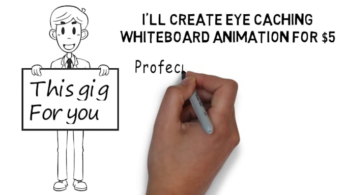 Create an awesome whiteboard animation by Creativevids | Fiverr
