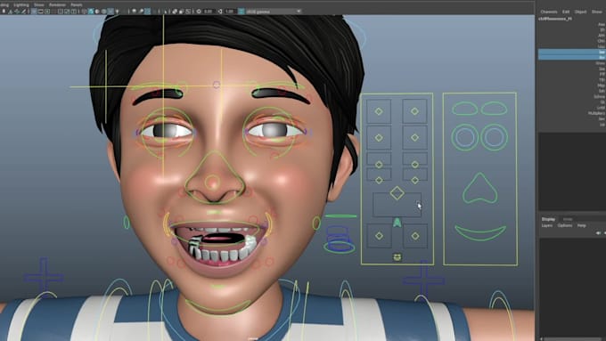Do advanced rigging for your 3d model by Aj_vfx_world | Fiverr