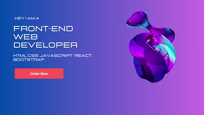 Be your modern website front end developer for your business by ...