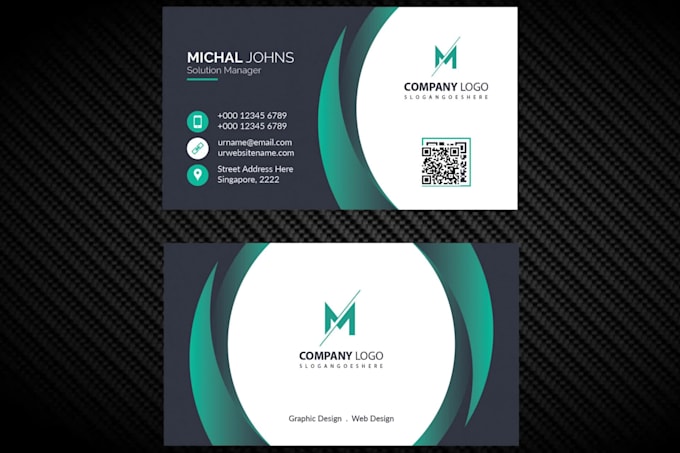 Design outstanding business card design print ready by Danielacolombia | Fiverr