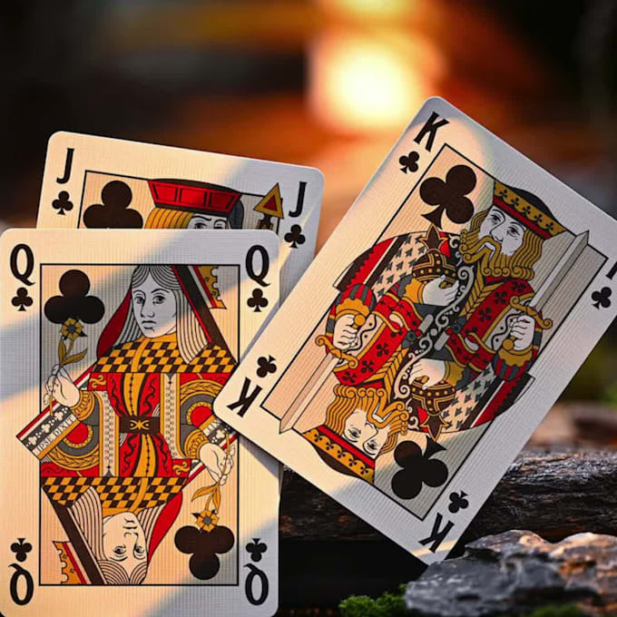 Design stunning card game art, playing cards, tarot cards, tcg and ...