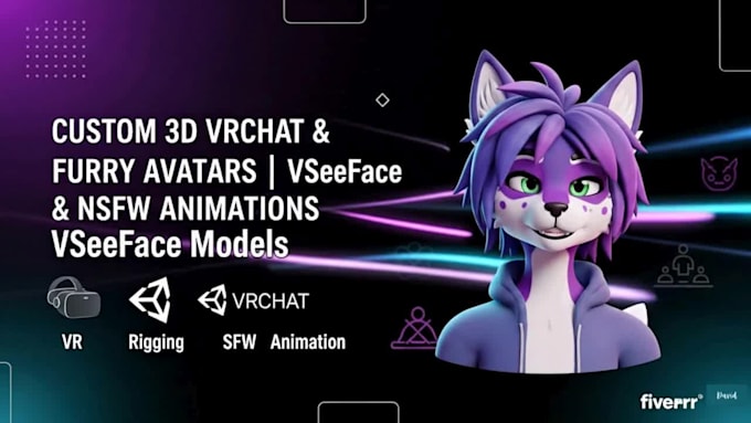 Sculpt vtuber avatar vrchat nsfw animate vtuber model live2d vseeface ...