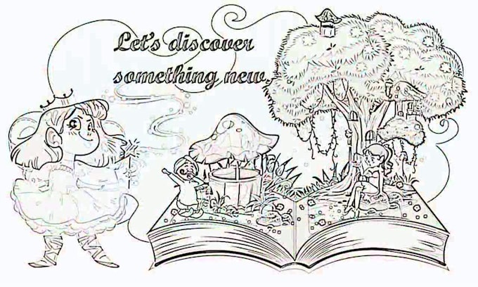 Draw children book illustration and storybook illustrator by ...