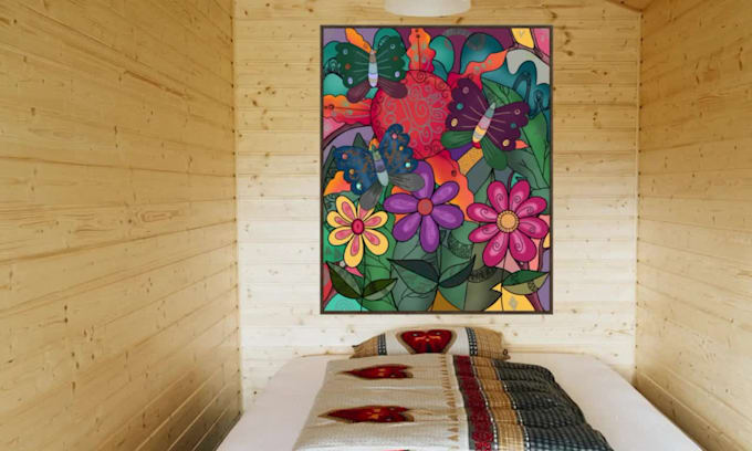 Create unique printable digital wall art for your home by Thish90 | Fiverr