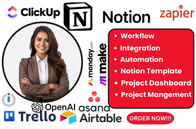 Design Notion Template As Notion Expert Make Com Automation Workflow 4638
