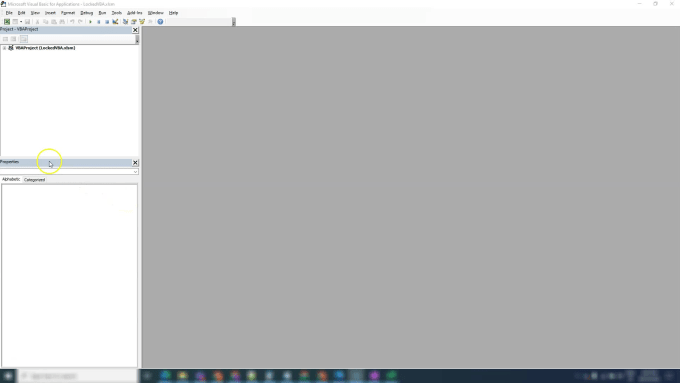 Remove Your Vba Password Protection From Your Workbook By Samyong20