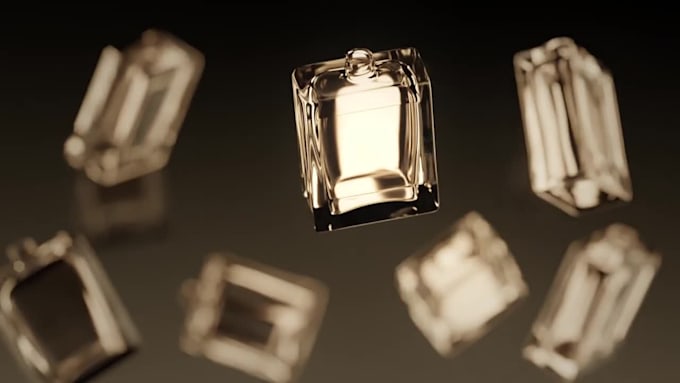 3d perfume animation, 3d product animation, fragrance animation perfume ...