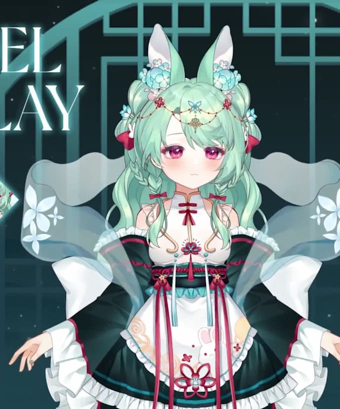 Craft live2d vtuber model,streamlab,persona, pngtuber,rig,cubism,anime ...