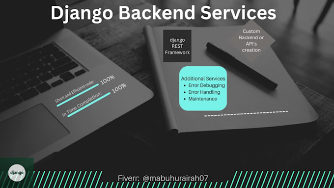 Make backend and api using django by Mabuhurairah07 | Fiverr