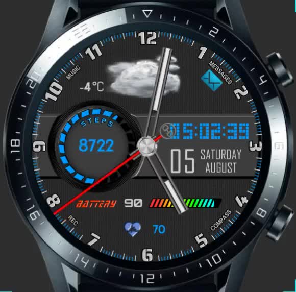 Exclusive watch face design for your smartwatch by Jesusparrilla | Fiverr