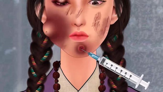 Create 2d asmr video animation and thumbnail for youtube by ...
