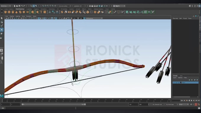Character and assets rigging in maya by Rionickstudios | Fiverr