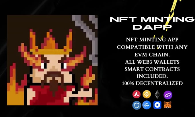 Build eth nft minting app , minting dapp , nft marketplace by Ebruyunusoglu | Fiverr