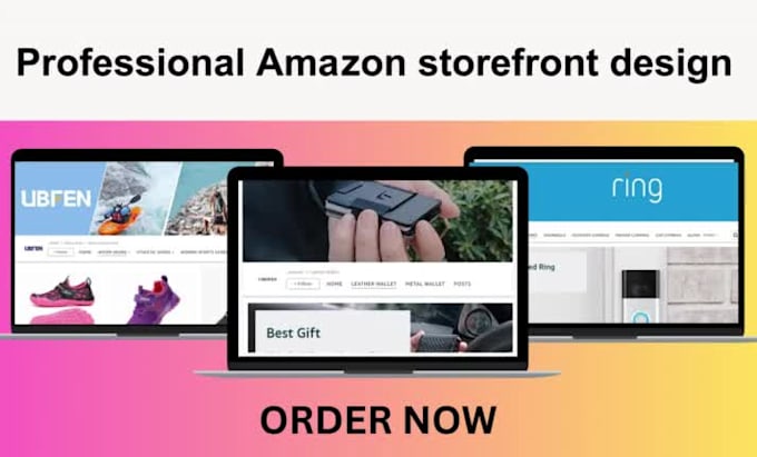 Create professional amazon storefront design or amazon storefront by ...
