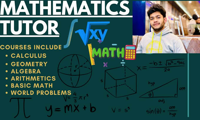 Be your online maths tutor for all grades by Usman_ecompro | Fiverr