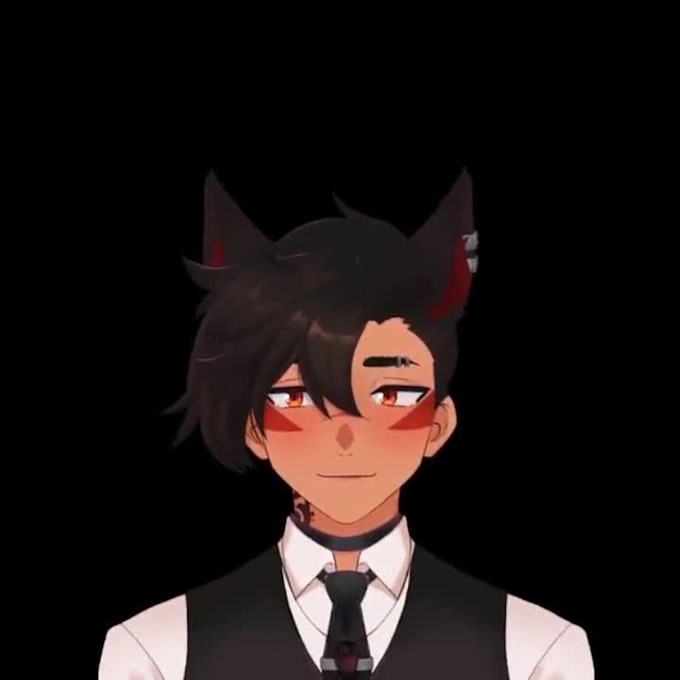 Design professional live2d and vtuber, facerig anime character models ...