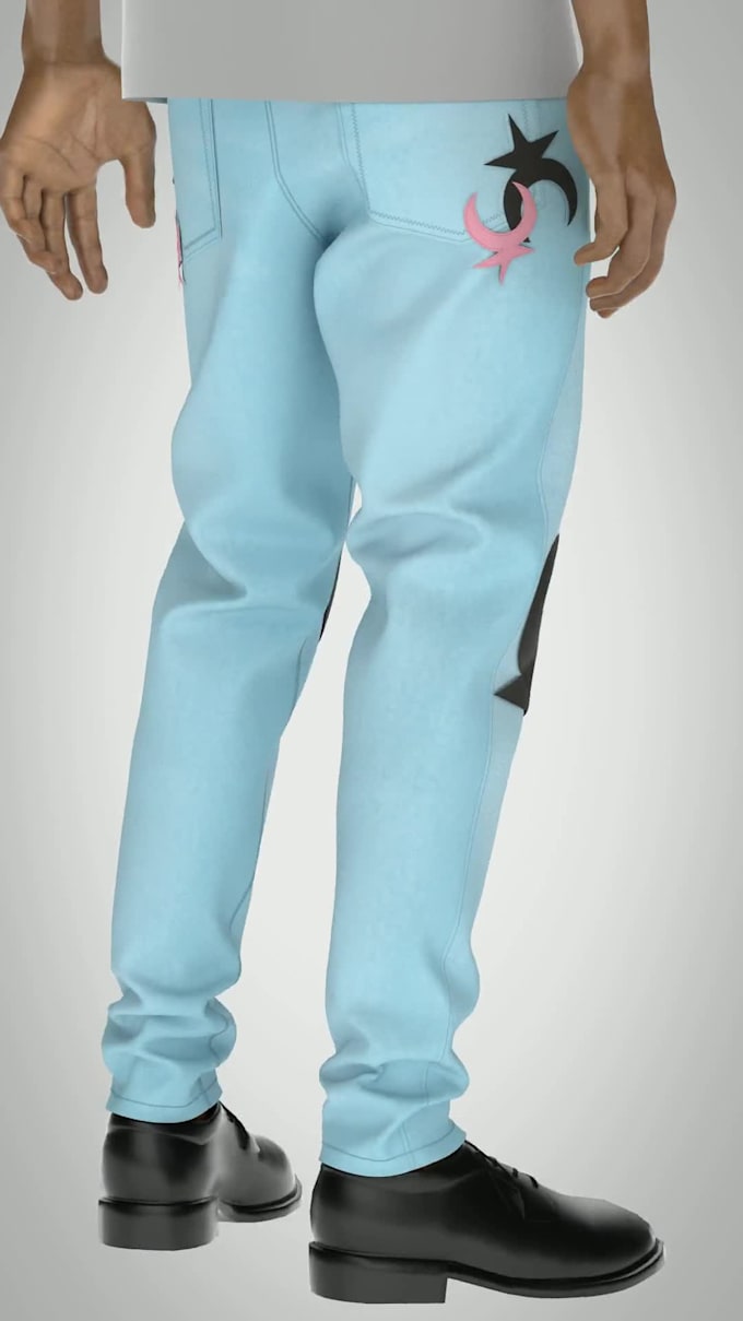 Turn your 2d garments to custom posed 3d renders by Navbattia | Fiverr