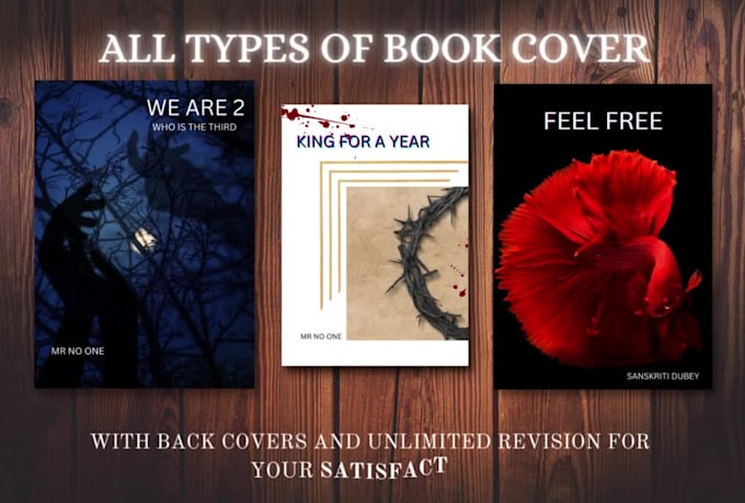 Design an attractive beautiful eye catchy book cover by Rajashree7 | Fiverr
