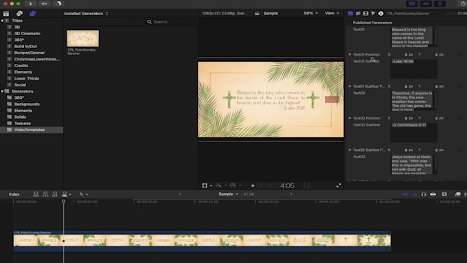 Convert your after effects project to apple motion and final cut pro ...