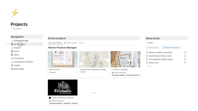 Build a personalized notion workspace for business owners by ...