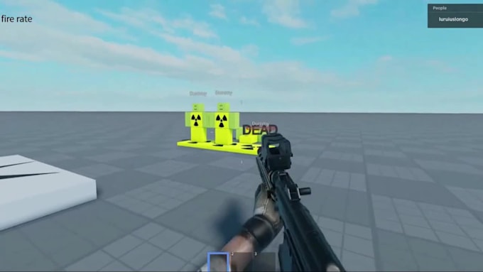 Be your expert roblox scripter for roblox gun ui vfx animation and combat system by Larveyrbx ...