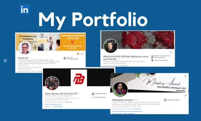 Design and fully optimize your linkedin profile by Shaz140 | Fiverr