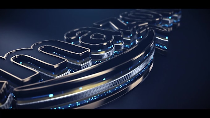 Create this stunning 3d video intro logo animation using a template by ...